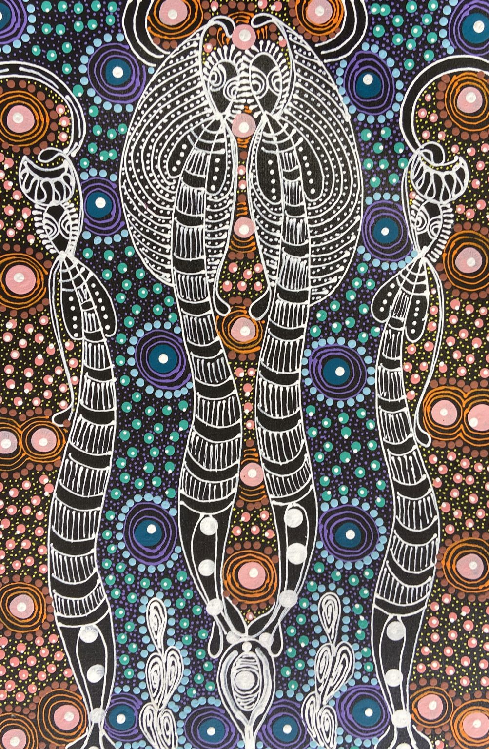 Colleen Wallace Nungarrayi 46cm x 30cm CWN082 - Australian & Oceanic ...