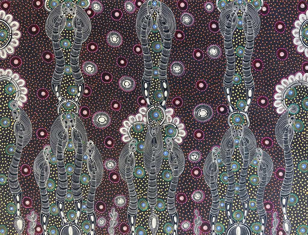 Colleen Wallace Nungarrayi 91cm x 120cm CWN6244053 Sold - Australian ...